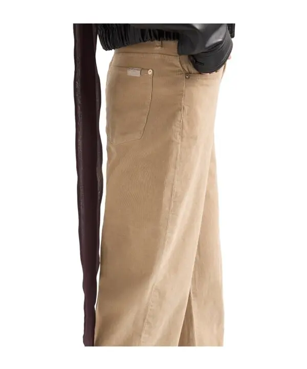 7 For All Mankind Stovepipe Straight Corduroy Pants