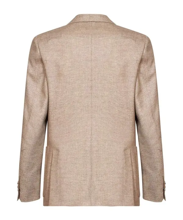 LARDINI Blended-fabric Blazer