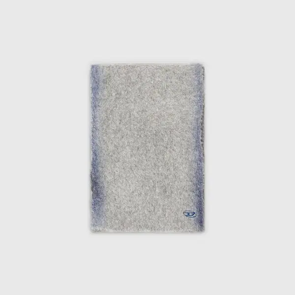 DIESEL® Alpaca-blend Scarf With Sprayed Effect - Grey
