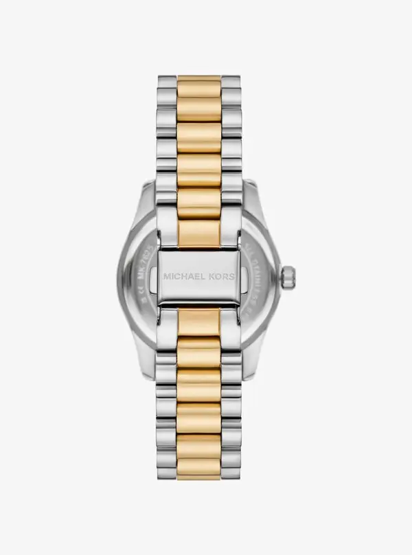 Michael Kors Mini Lexington Pavé Two-tone Watch