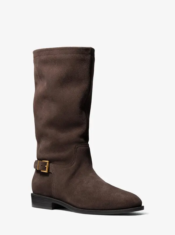 Michael Kors Harleigh Suede Pull-on Boots