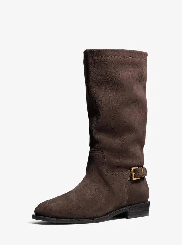 Michael Kors Harleigh Suede Pull-on Boots