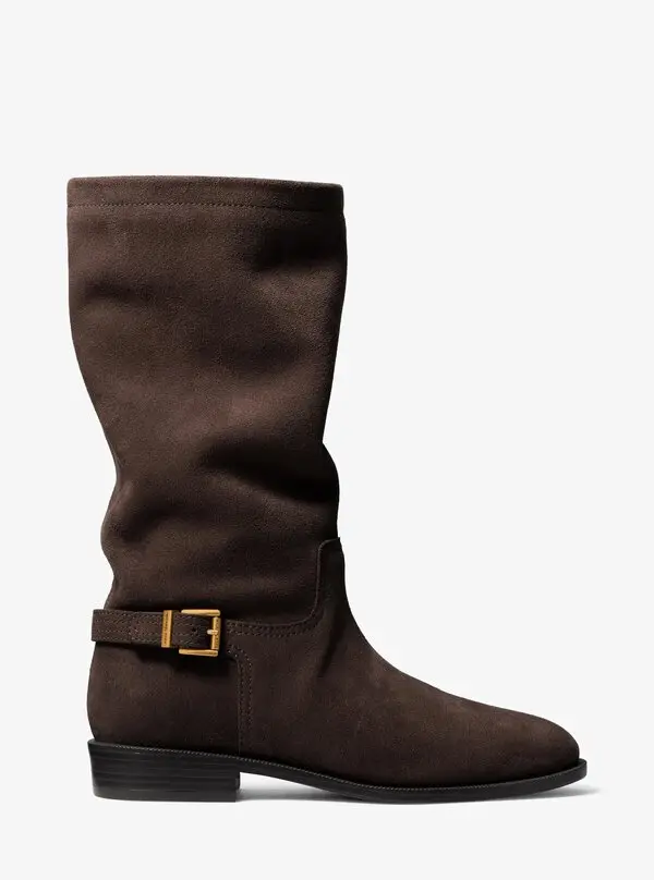 Michael Kors Harleigh Suede Pull-on Boots