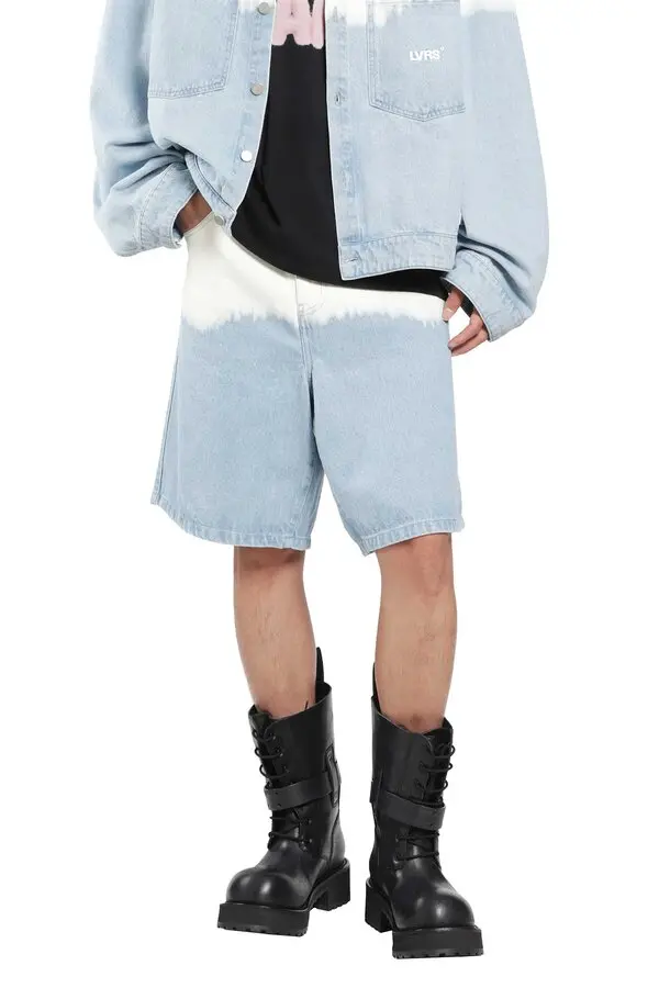 ADRIATIQUE X Washed Denim Shorts
