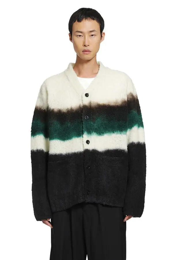 Sacai Chusen-dyed Knit Cardigan