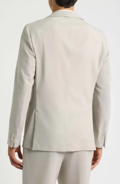 BOSS Hanry Slim Fit Virgin Wool Sport Coat - Light Beige