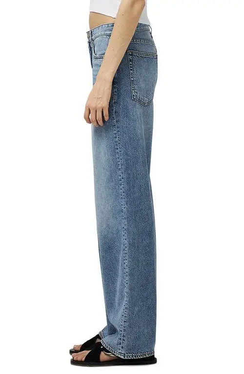 Rag & Bone Featherweight Logan Wide Leg Jeans