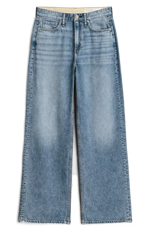 Rag & Bone Featherweight Logan Wide Leg Jeans