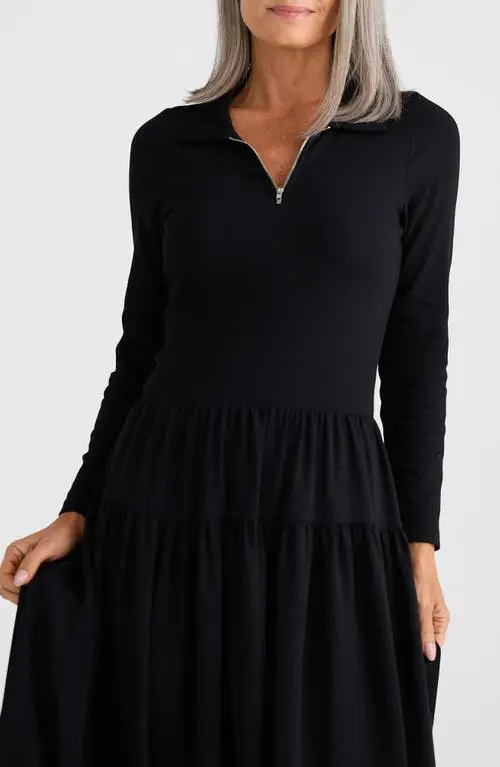 BRAVE+TRUE Juliette Long Sleeve Maxi Dress