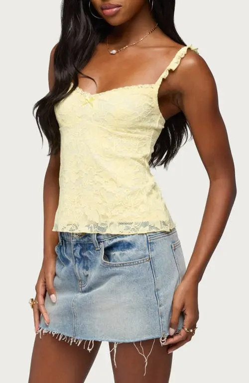 EDIKTED Frankie Lace Babydoll Camisole