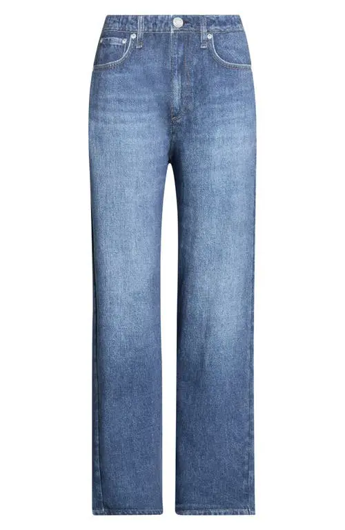 Rag & Bone Miramar Wide Leg Pull On Pants - Petra