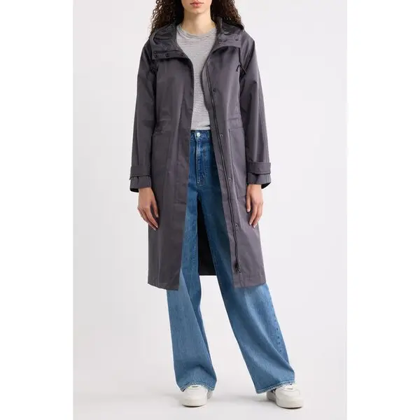 Bernardo Hooded Raincoat