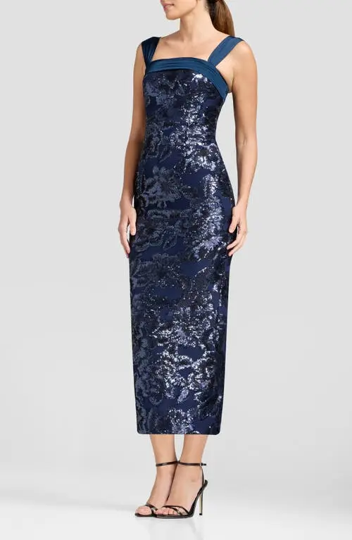 Dress The Population Julie Sequin Sleeveless Gown