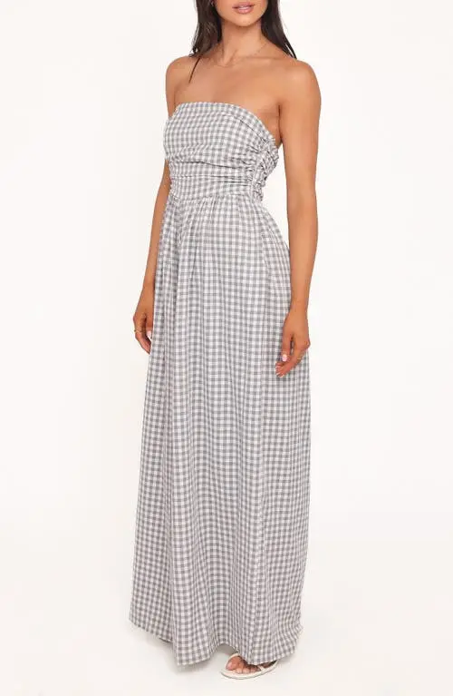PETAL & PUP Paige Strapless Jumpsuit