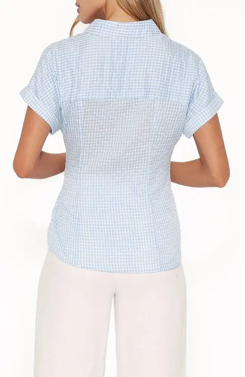 PETAL & PUP Shiloh Side Tie Shirt