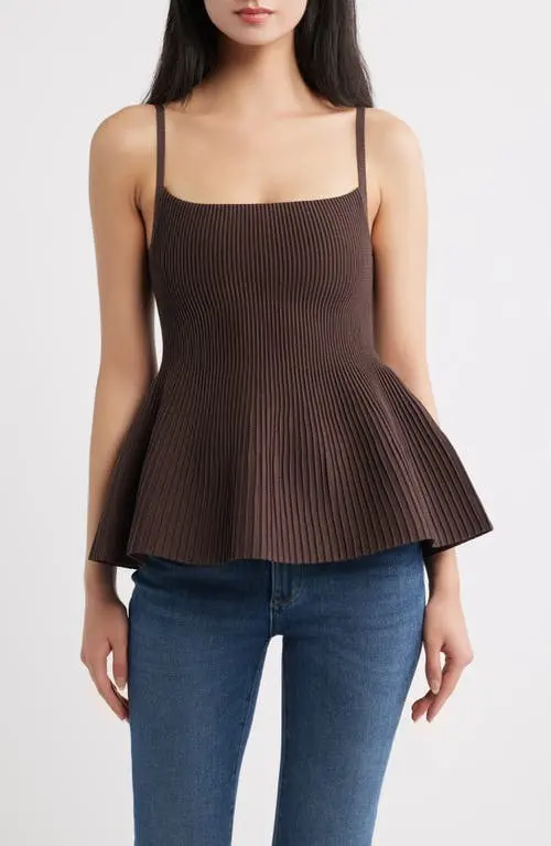 DL1961 Instasculpt™ Rib Peplum Tank