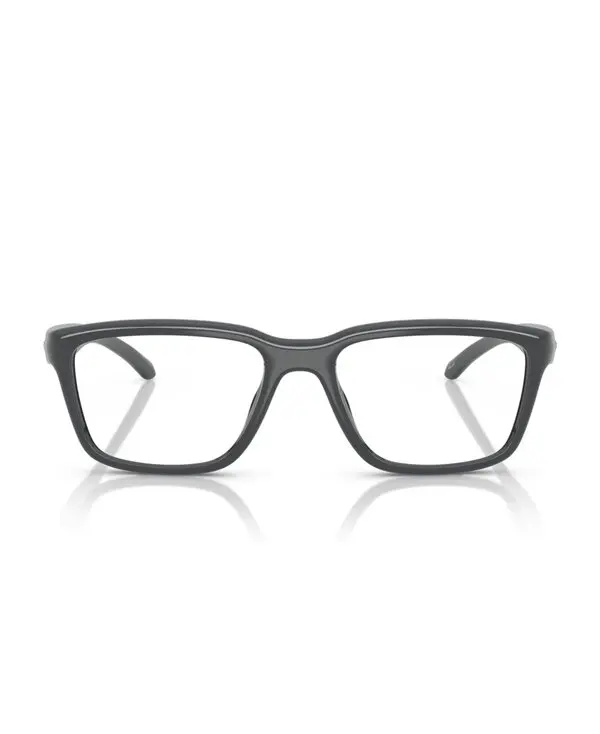ARNETTE Milled Full Rim Rectangle Eyeglasses - Dark Gray