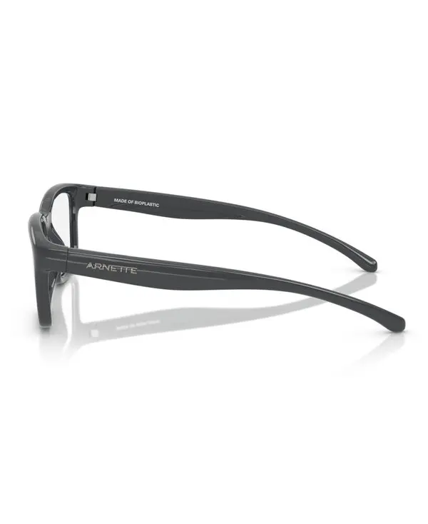 ARNETTE Milled Full Rim Rectangle Eyeglasses - Dark Gray