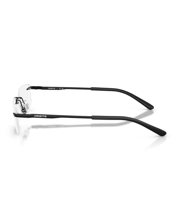 ARNETTE Cornercut Rimless Eyeglasses - Matte Black