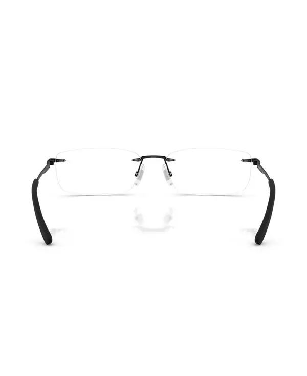 ARNETTE Cornercut Rimless Eyeglasses - Matte Black