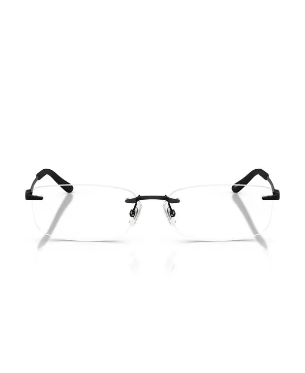 ARNETTE Cornercut Rimless Eyeglasses - Matte Black