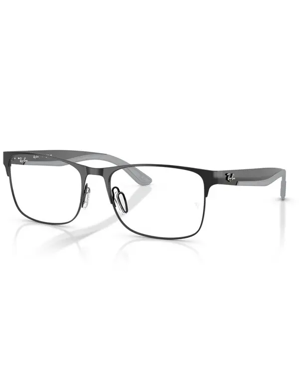 Ray-ban Rectangle Full Rim Eyeglasses - Black