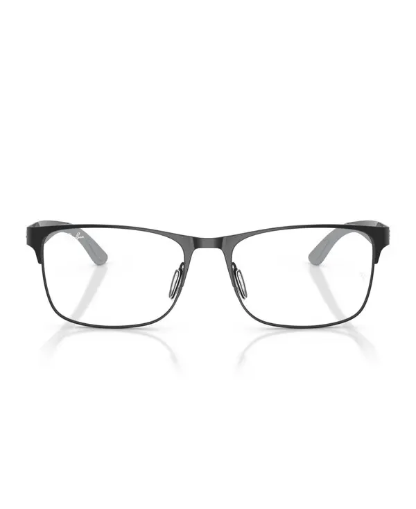 Ray-ban Rectangle Full Rim Eyeglasses - Black