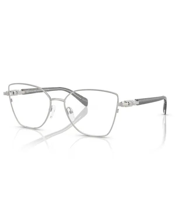 Michael Kors Cat Eye Eyeglasses - Silver Shiny