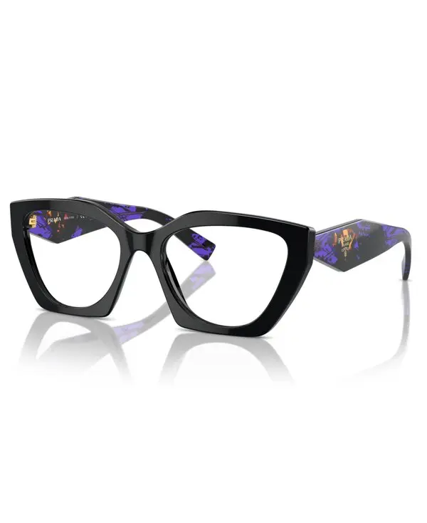 Prada Cat Eye Eyeglasses - Black