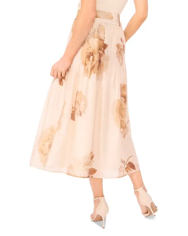 Ted Baker London Penelope Printed Midi Skirt