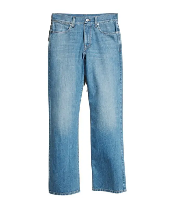 Gucci Bleached Washed Straight-fit Jeans