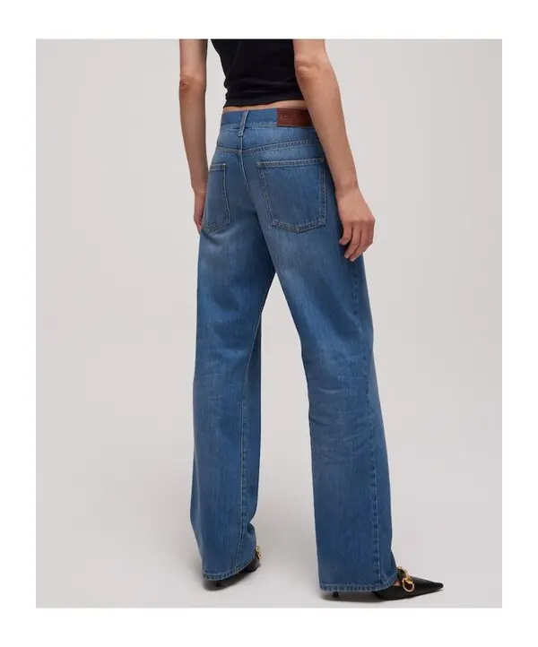 Gucci Bleached Washed Straight-fit Jeans