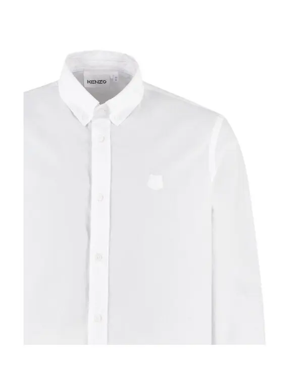 Kenzo Tonal Tiger Patch Shirt