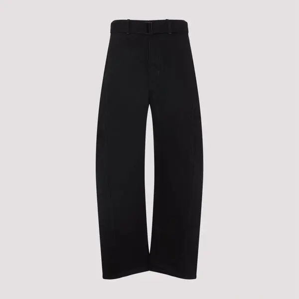 LEMAIRE Twisted Belted Cotton Pants