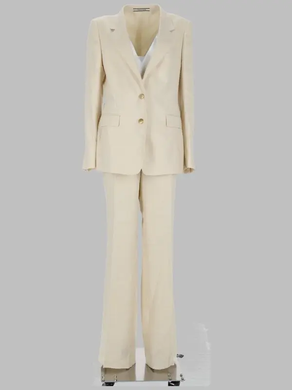 Tagliatore Two-piece Suit With Tailored Blazer And Straight-leg Trousers