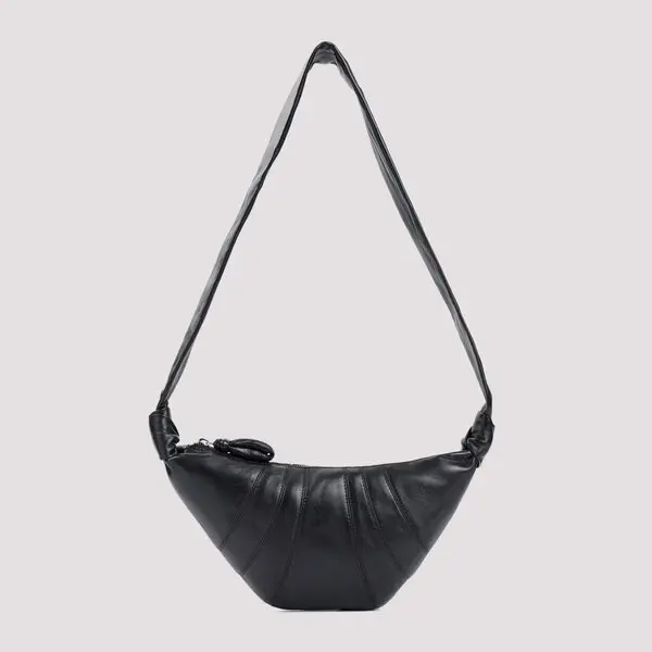 LEMAIRE Small Croissant Mini Handbag - Black