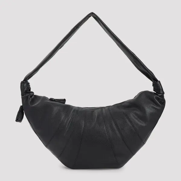 LEMAIRE Large Croissant Leather Handbag