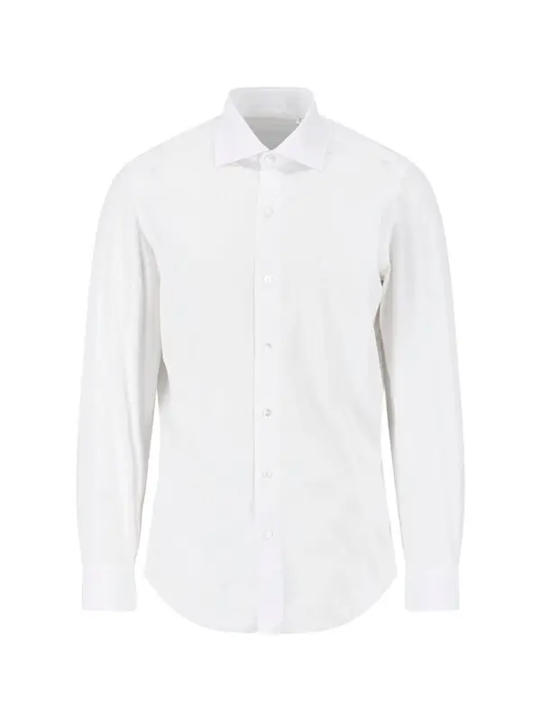 FINAMORE 1925 Slim-fit Dress Shirt - White