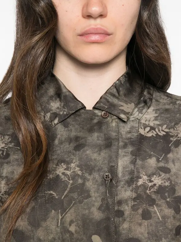 UMA WANG Tyesha Printed Blouse