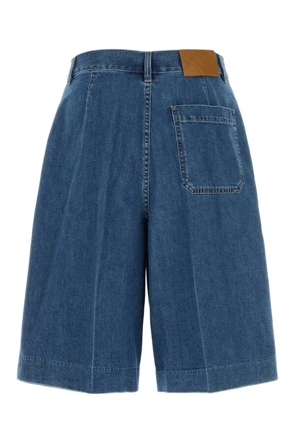 Bottega Veneta Denim Bermuda Shorts