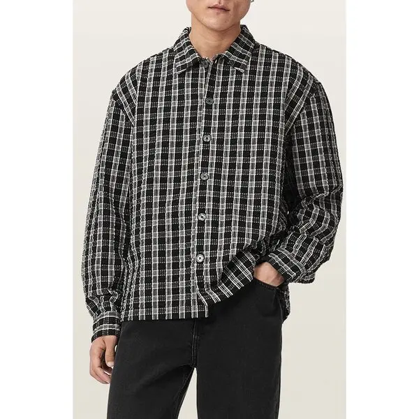 ALLSAINTS Casbah Relaxed Fit Long Sleeve Shirt