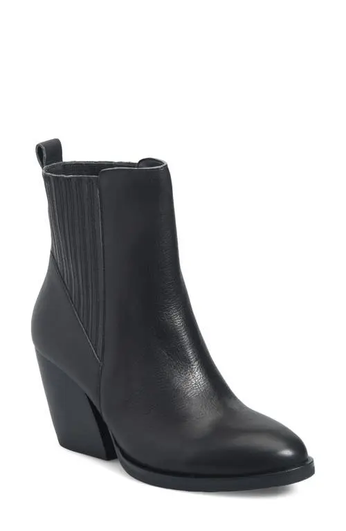 Kork-Ease® Shaila Leather Chelsea Boot - Black Leather