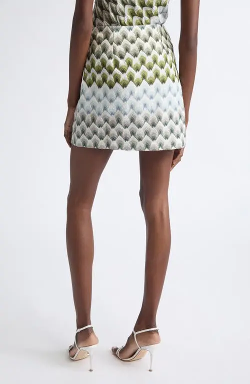 Missoni Metallic Jacquard Miniskirt