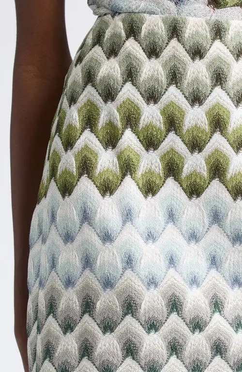 Missoni Metallic Jacquard Miniskirt