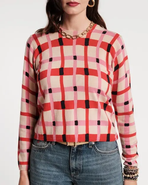FRANCES VALENTINE Honey Merino Wool Sweater