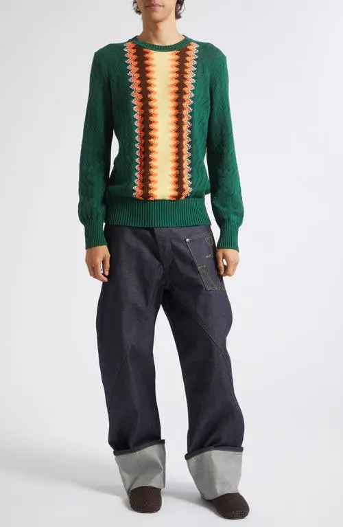 JW Anderson Chevron Stitch Sweater