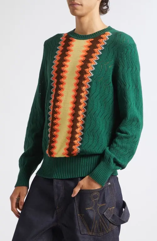 JW Anderson Chevron Stitch Sweater