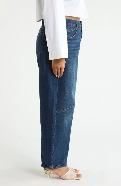 Wit & Wisdom High Waist Barrel Leg Jeans