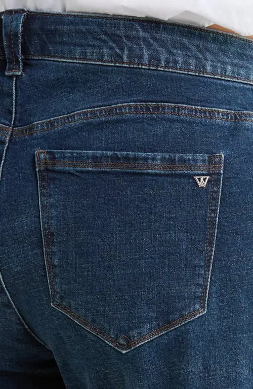 Wit & Wisdom High Waist Barrel Leg Jeans