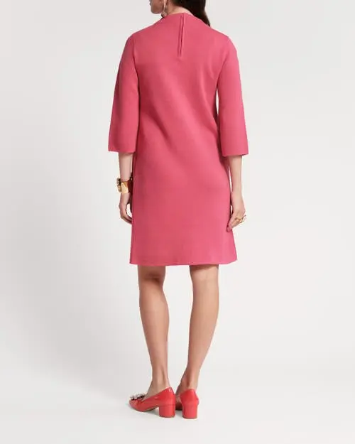 FRANCES VALENTINE Annie Dress Fringed Tulip
